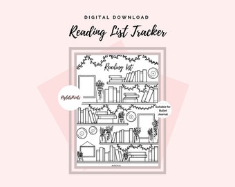 Printable Halloween Bookshelves Book Tracker Pages for - Etsy
