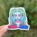 Chibi Cyberpunk Edgerunners Rebecca Vinyl Sticker Fan Art - Etsy