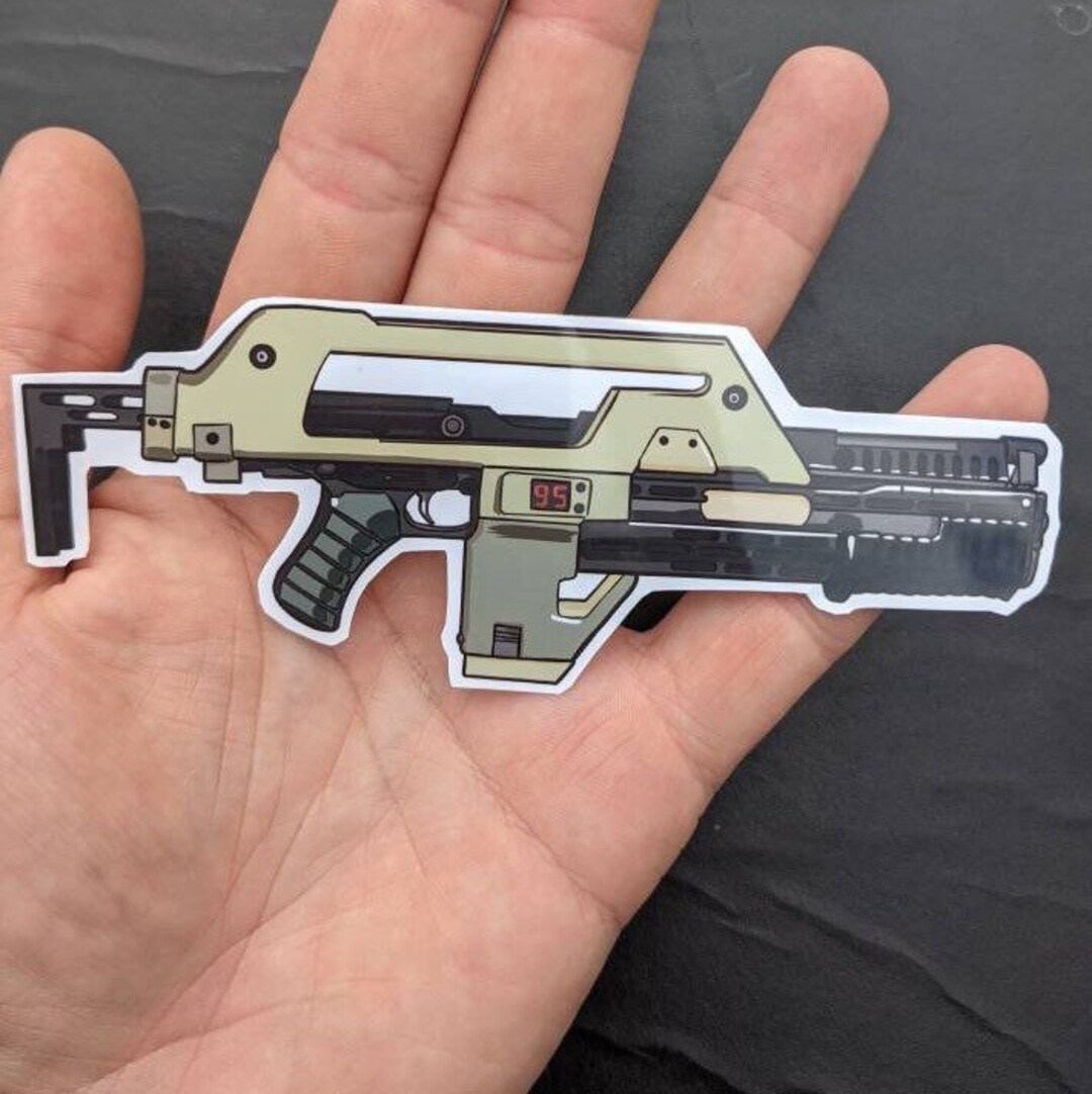 M4A1 Pulse Rifle Sticker - Etsy