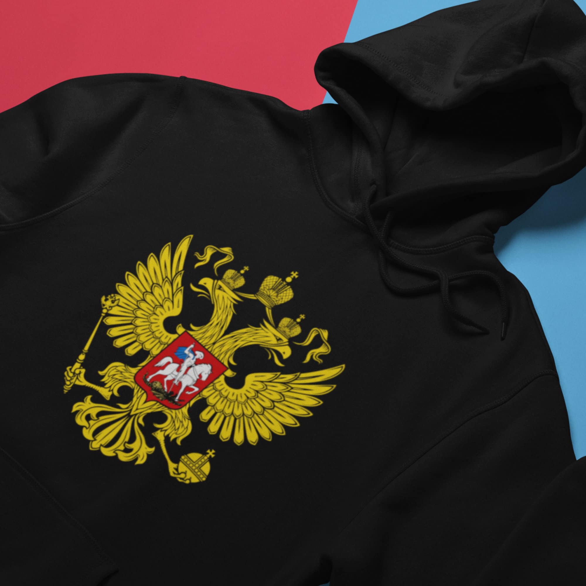 Russian Federation Coat of Arms Hoodie - Etsy