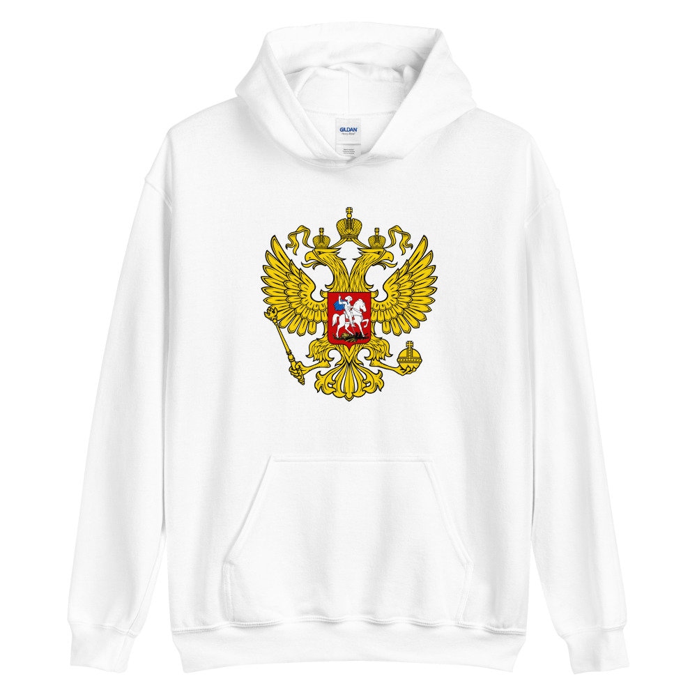 Russian Federation Coat of Arms Hoodie - Etsy