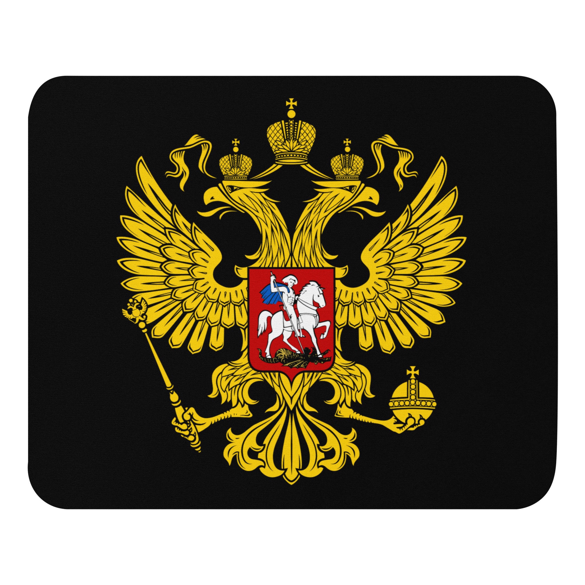 Alfombrilla de ratón Escudo de armas de la Federación Rusa - Etsy México