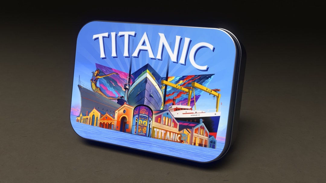 Belfast Titanic Quarter Keepsake Tin With Selection of Sweets ...