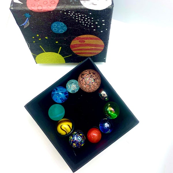 Solar System Marbles - Etsy