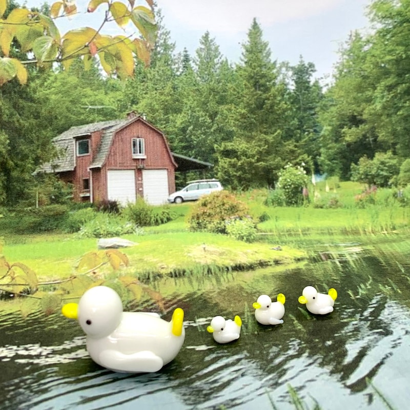 Duck Figurine - Etsy UK