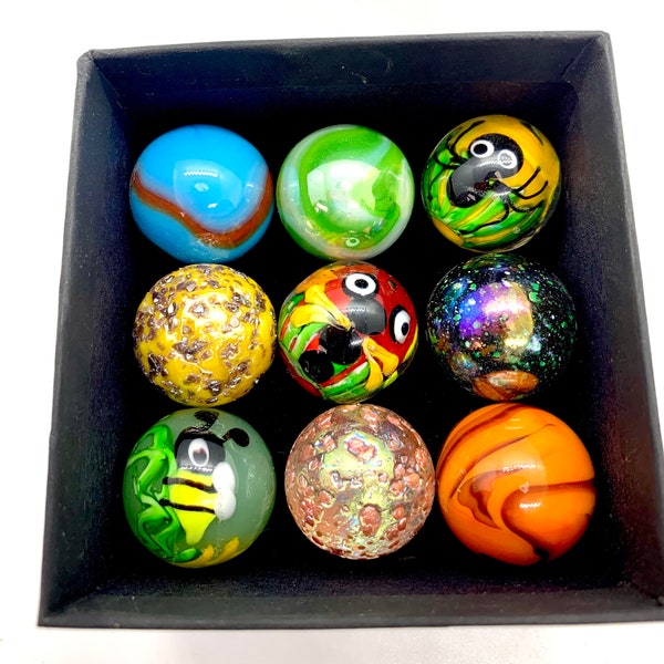 Handmade Marbles - Etsy