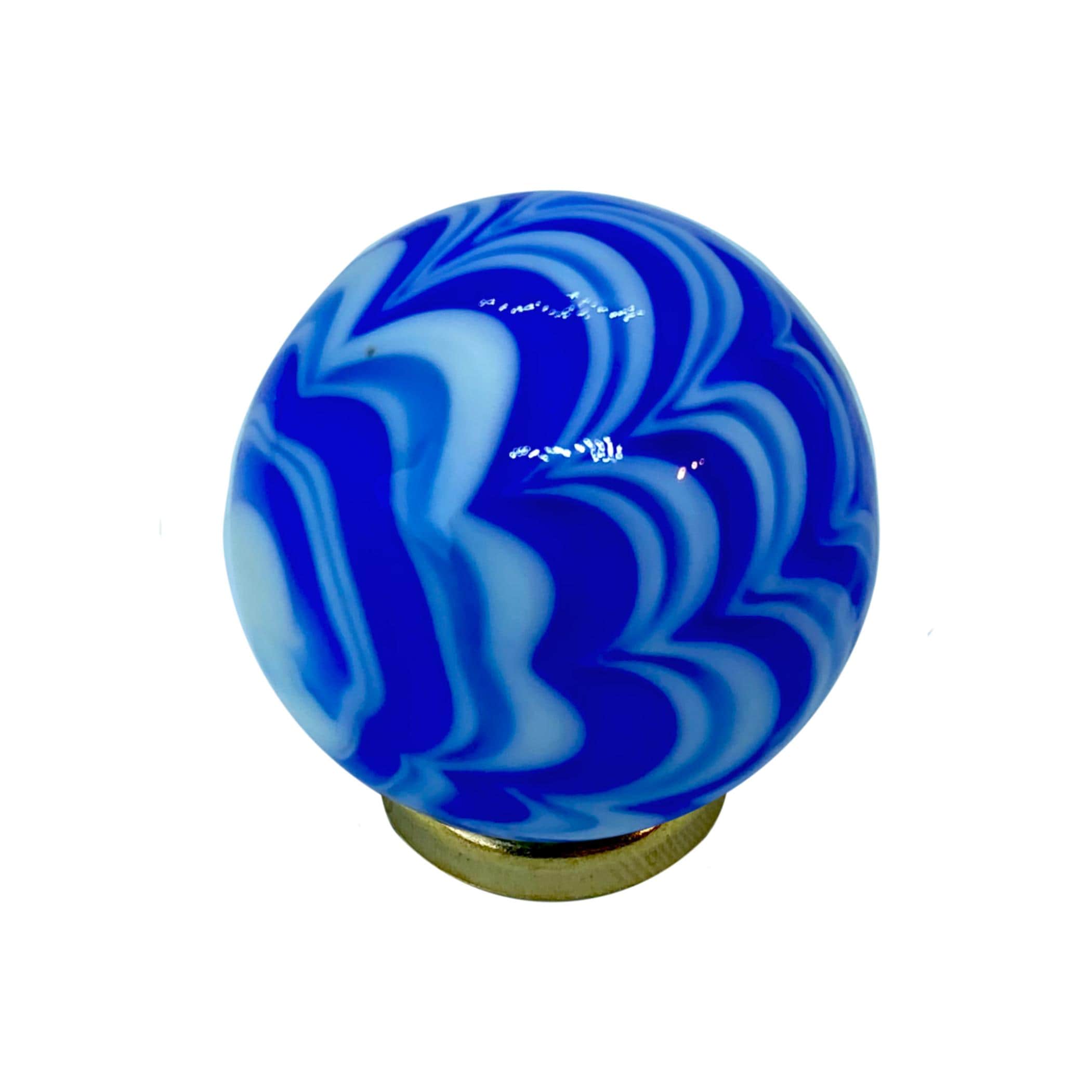 Large Glass Marble Set – Handmade Swirl Marbles, Collectible Toy Gift ...