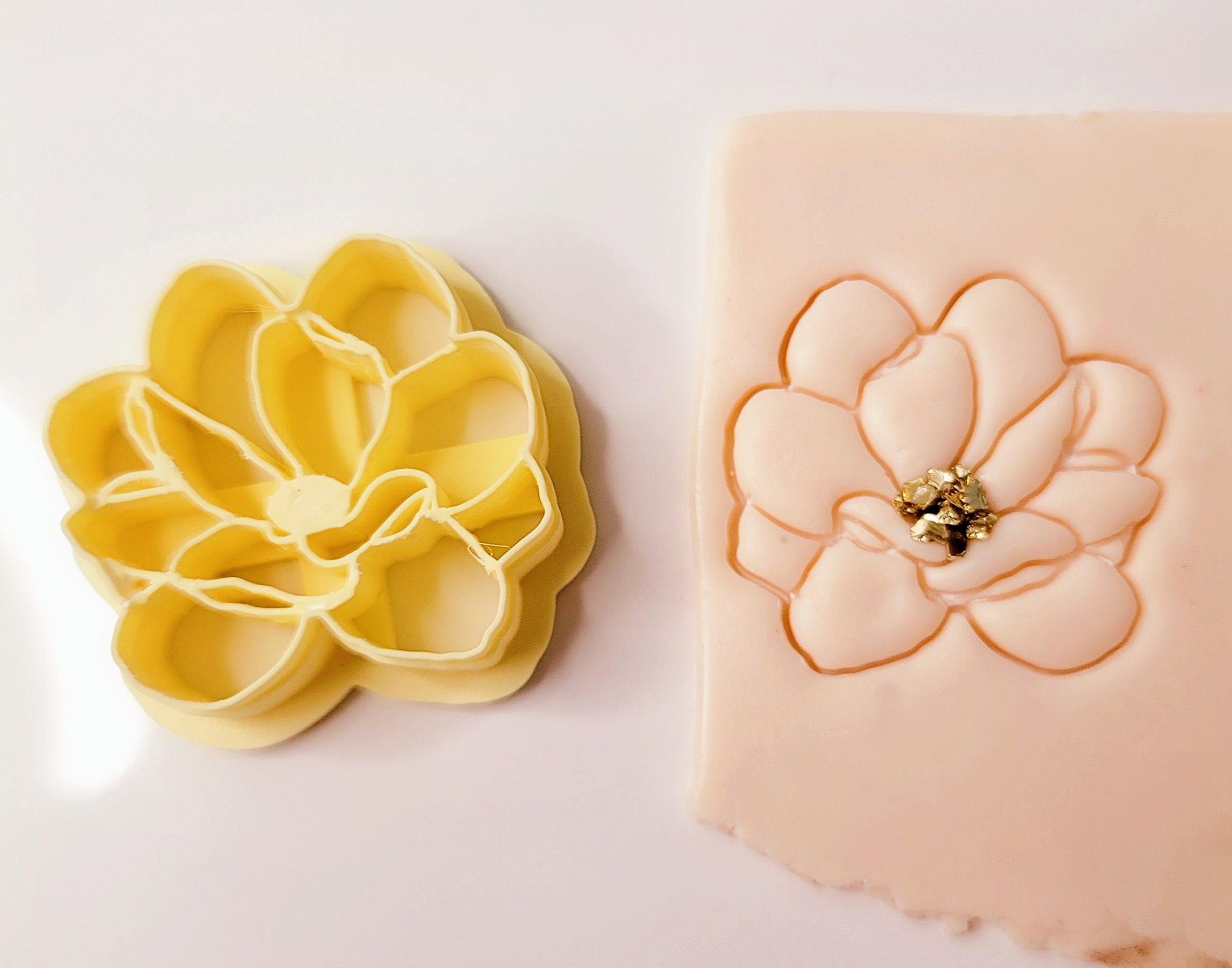 Magnolia Cutter Flower Cutter Floral Cutter Polymer Clay - Etsy