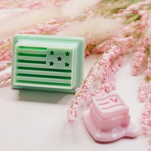 Polymer Clay Cutters USA Flag 4th of July Military Patriotic Debossing ...