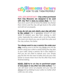 Polymer Clay Cutters Semi Circle Half Circle | Www.clayblossoms.art - Etsy