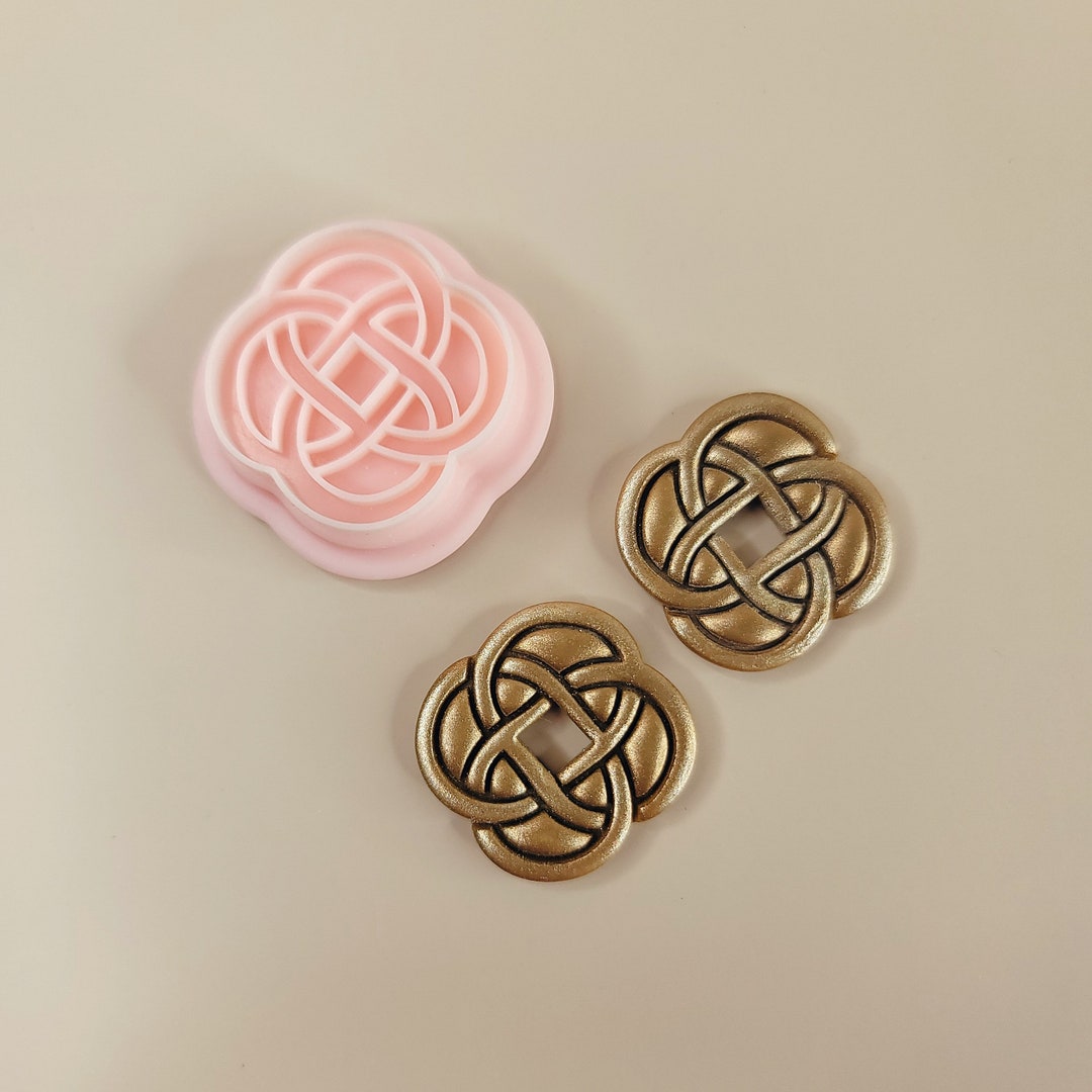 Celtic Knot No.1 | Clay Cutters | Polymer Clay Cutter - Etsy