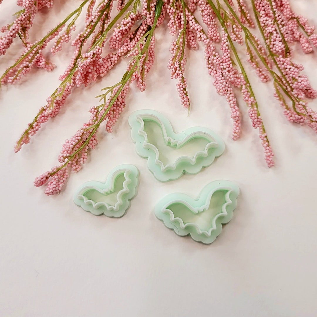 Bat #3 Clay Cutter | Halloween Bat Clay Cutters | Bat Cutter ...