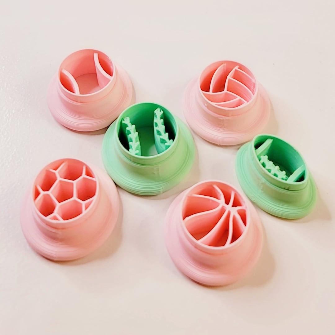 Polymer Clay Cutters Sports Balls Football Baseball Basketball Tennis ...