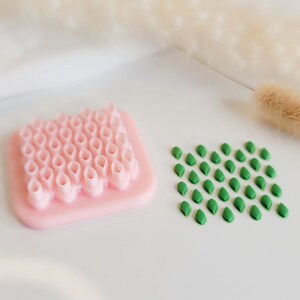 32 Leaf Micro Cluster Clay Cutter 1 Mini Leaf Cutter Polymer Clay Cutter - Etsy