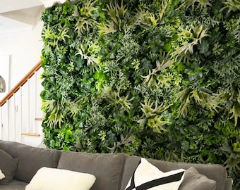 Artificial Plant Wall Chemaora Green Wall Indoor Plant Vertical Garden Wall Covering Wall ...