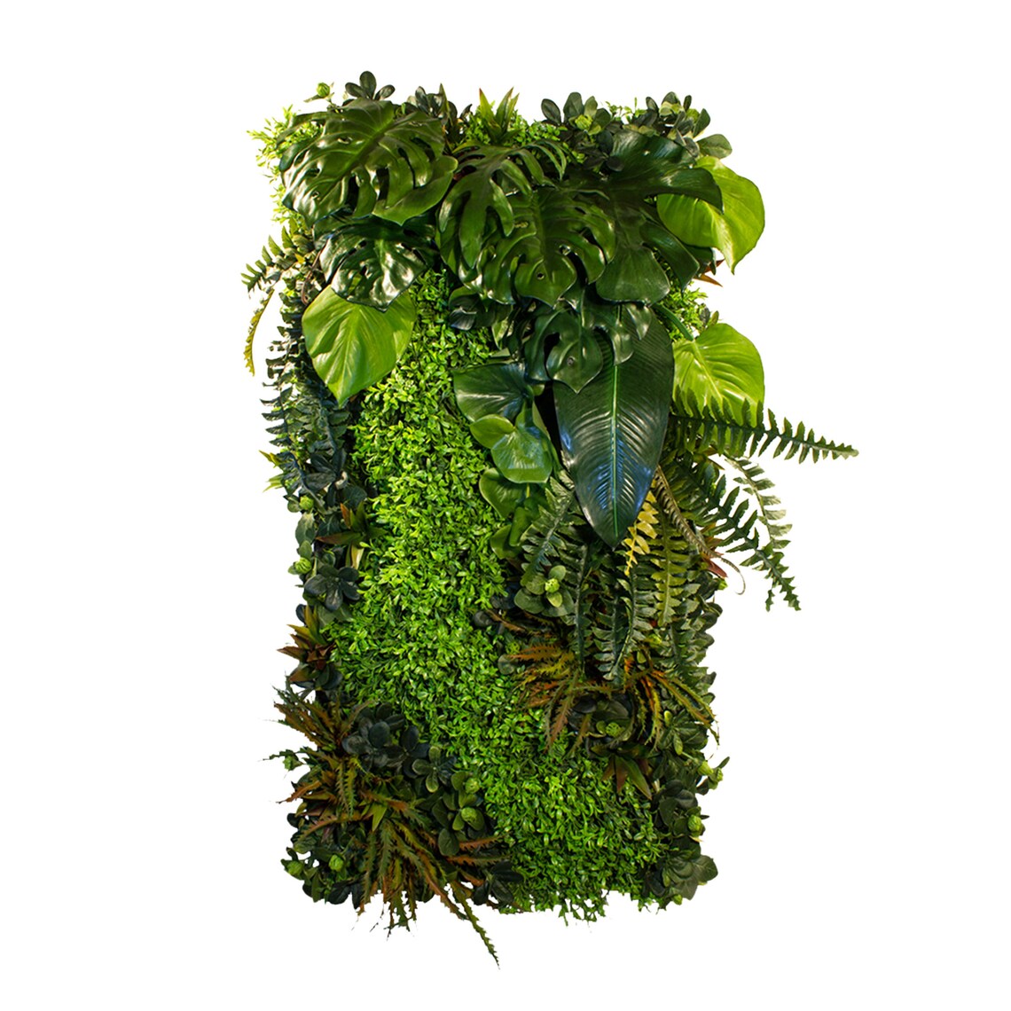 Artificial Plant Wall - Botanic Bush - Green Wall Indoor - Plant ...