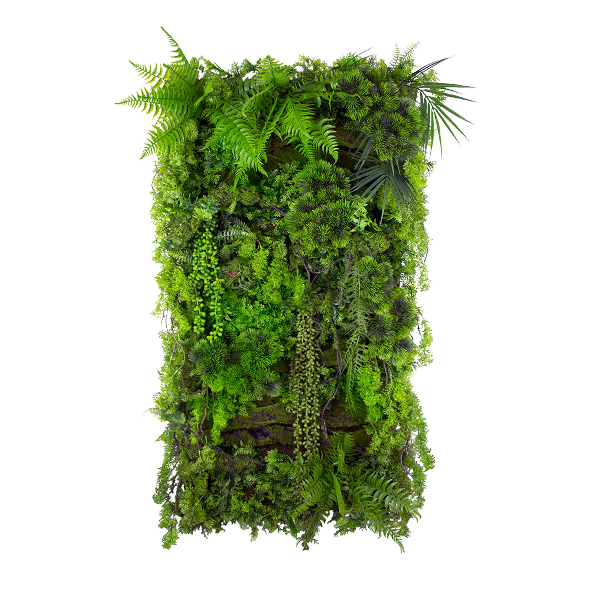 Artificial Plant Wall - Mountine Pine - Green Wall Indoor - Plant ...
