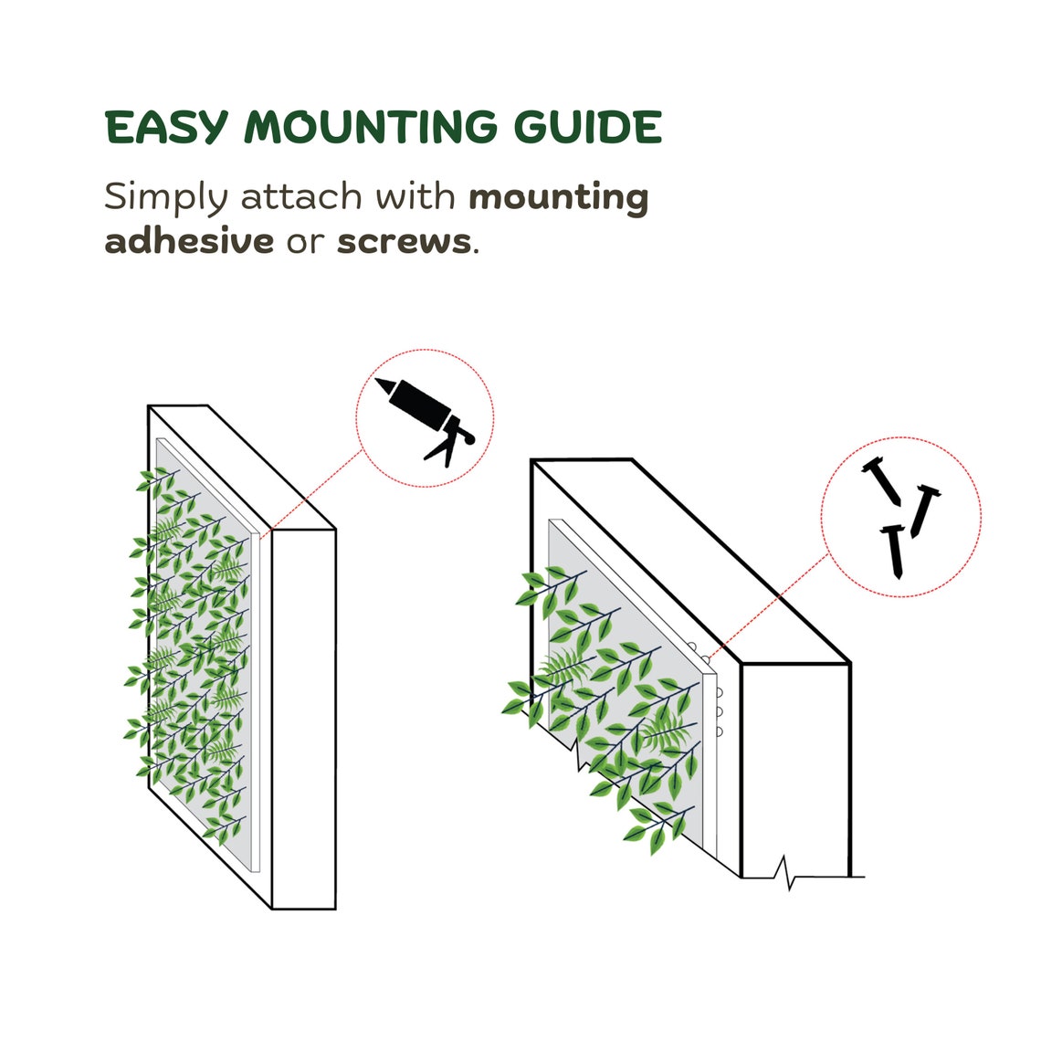 Artificial Plant Wall - Botanic Bush - Green Wall Indoor - Plant ...