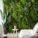 Artificial Plant Wall - Botanic Bush - Green Wall Indoor - Plant ...