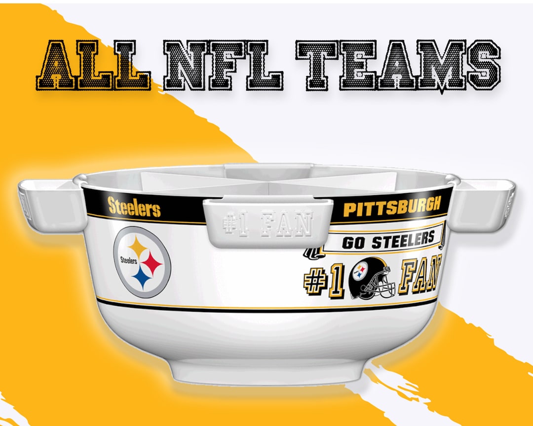 NFL Gift, NFL Party Bowl Fremont Die, Chip and Dip Bowl, Popcorn Bowl ...