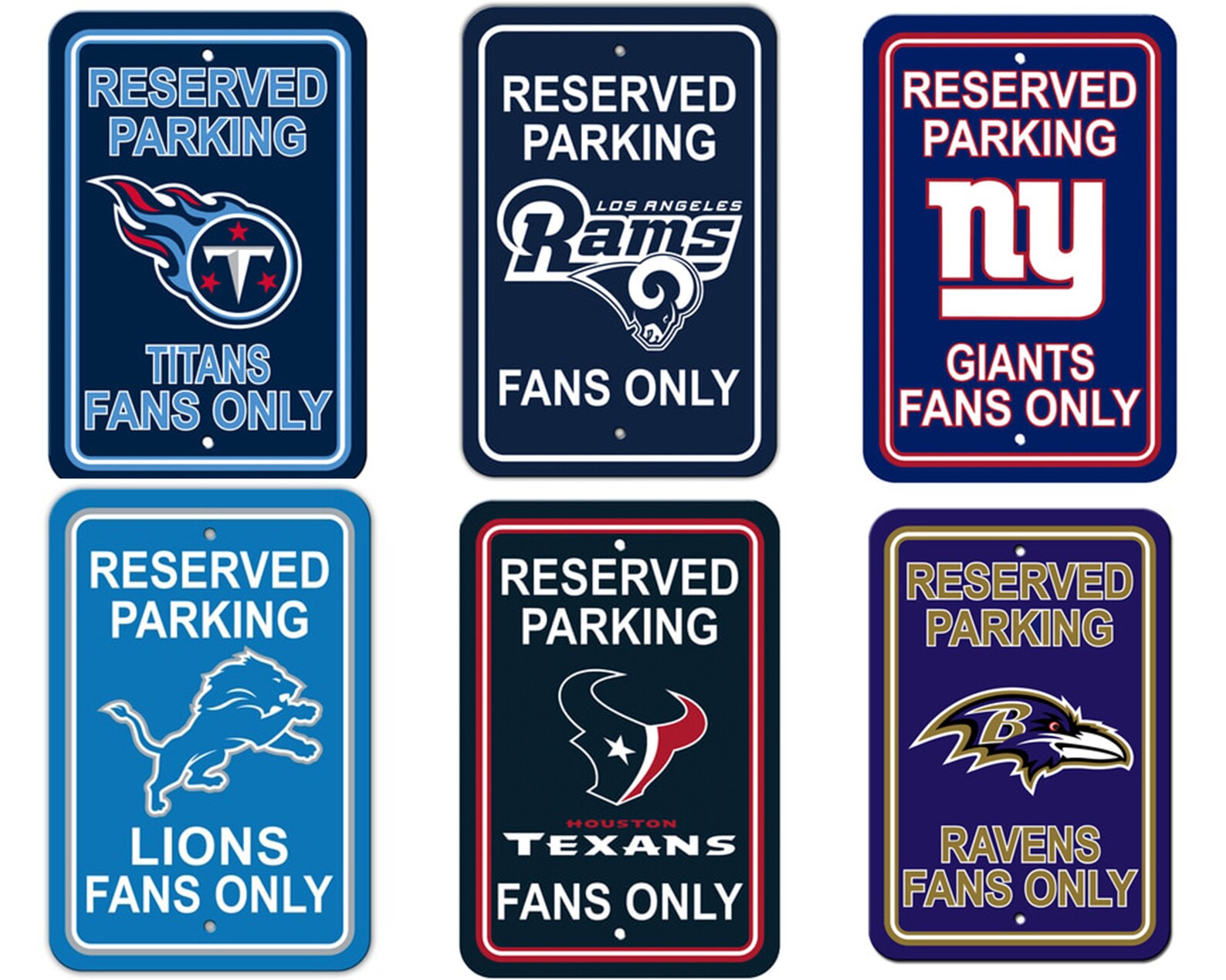 NFL Signs NFL Gift for Him NFL Reserved Parking Sign Fremont - Etsy