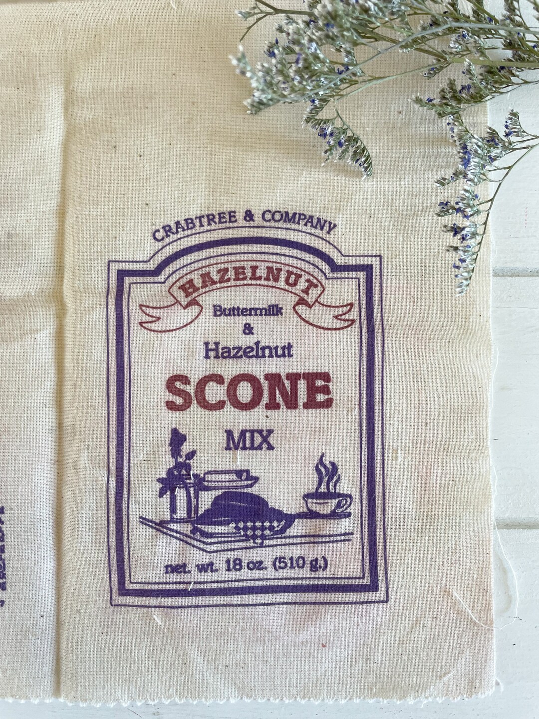 Vintage Scone Bag - Small Vintage Sack - Flour Sack - Etsy