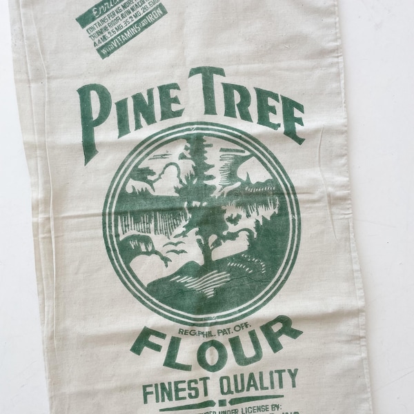 Tree Flour Sack - Etsy