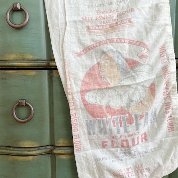Vintage Flour Sack - Etsy