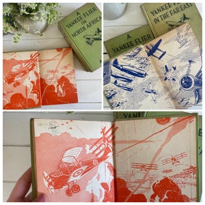 Vintage Green Book Stack Aviation Books Al Avery Books 1940s Vintage ...
