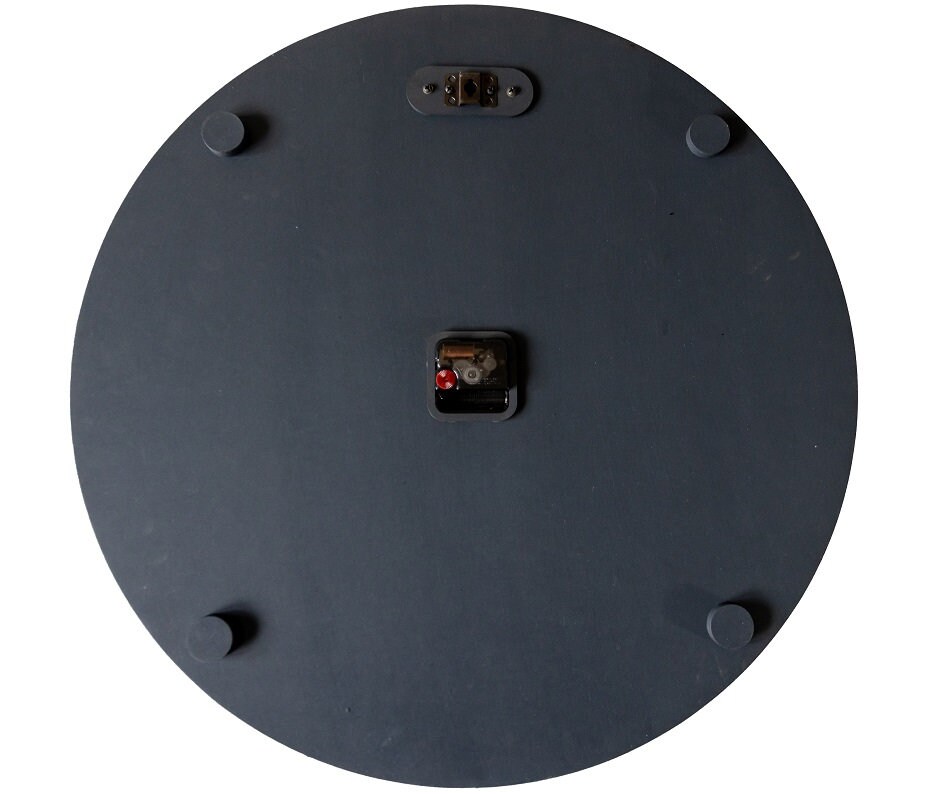 Orbit Clocks® Shiplap Farmhouse Wall Clock, American Crafted, Burned ...