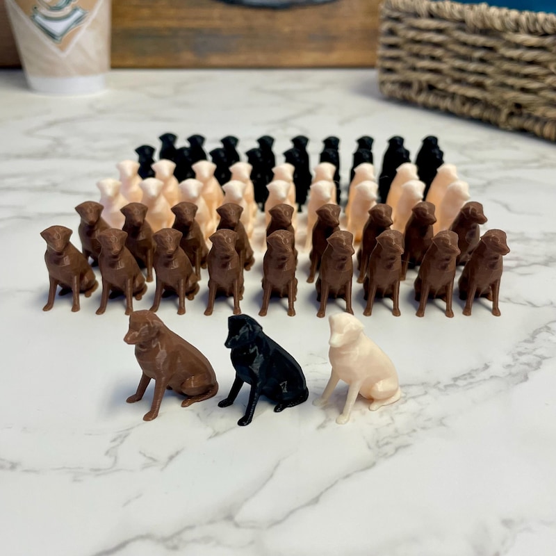 Black Lab Mini Figure - Etsy