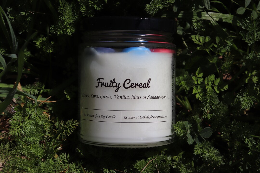 Fruity Cereal Candle - Etsy