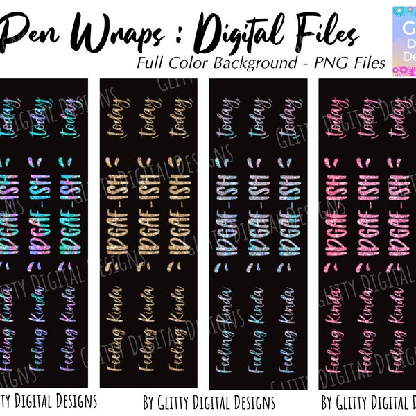 Waterslide Decals for Pens - Etsy