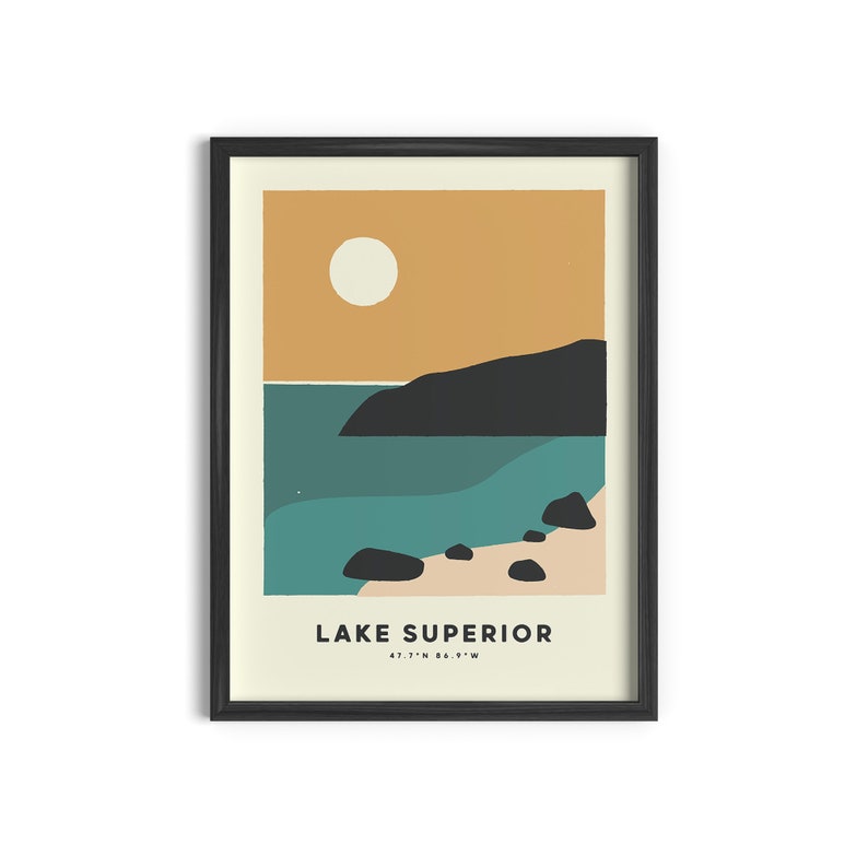 Lake Superior Print - Etsy
