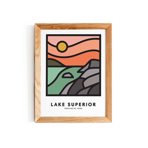 Lake Superior Print - Etsy