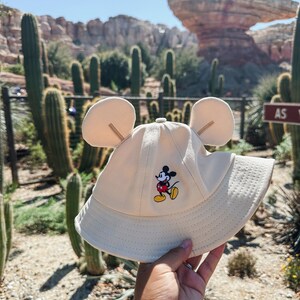 Toddler Embroided Mickey Mouse Bucket Hat, Disney Hat, - Etsy