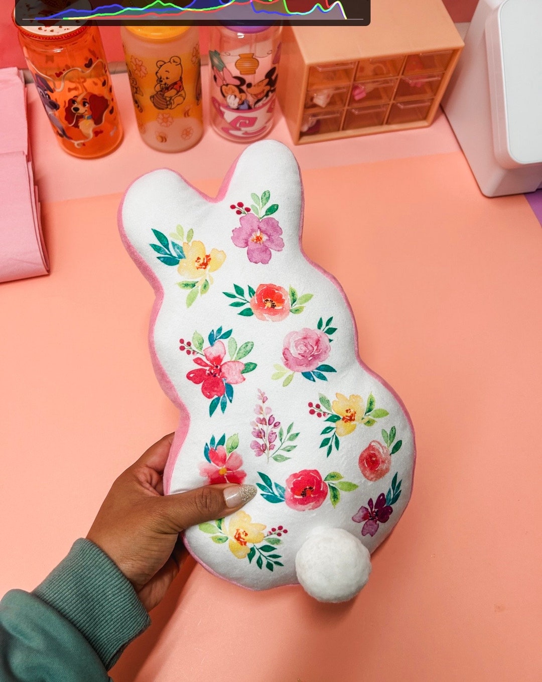 Personalized Pink Large Peep Plushies, Easter Peeps, Custom Peep - Etsy