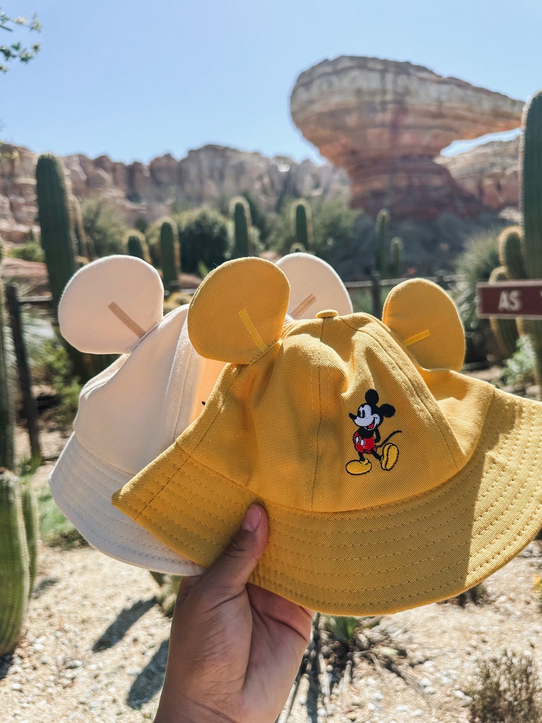 Toddler Embroided Mickey Mouse Bucket Hat, Disney Hat, - Etsy