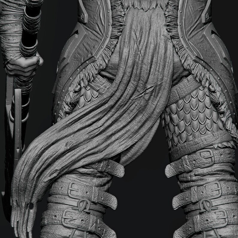 ESO Nord Hero Figurine STL - Etsy