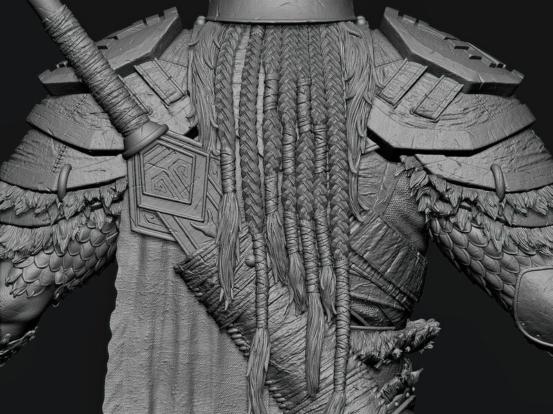 ESO Nord Hero Figurine STL - Etsy