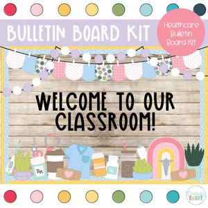 Health Science - Health Bulletin Board Kit - Etsy