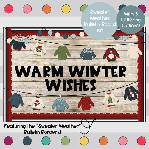 Christmas Tree Truck Christmas Bulletin Board Kit - Etsy