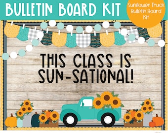 Back to School Bulletin Board Kit Lemon Bulletin Boards - Etsy