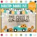Sunflower Truck - Back to School - Fall Bulletin Board Kit - Etsy