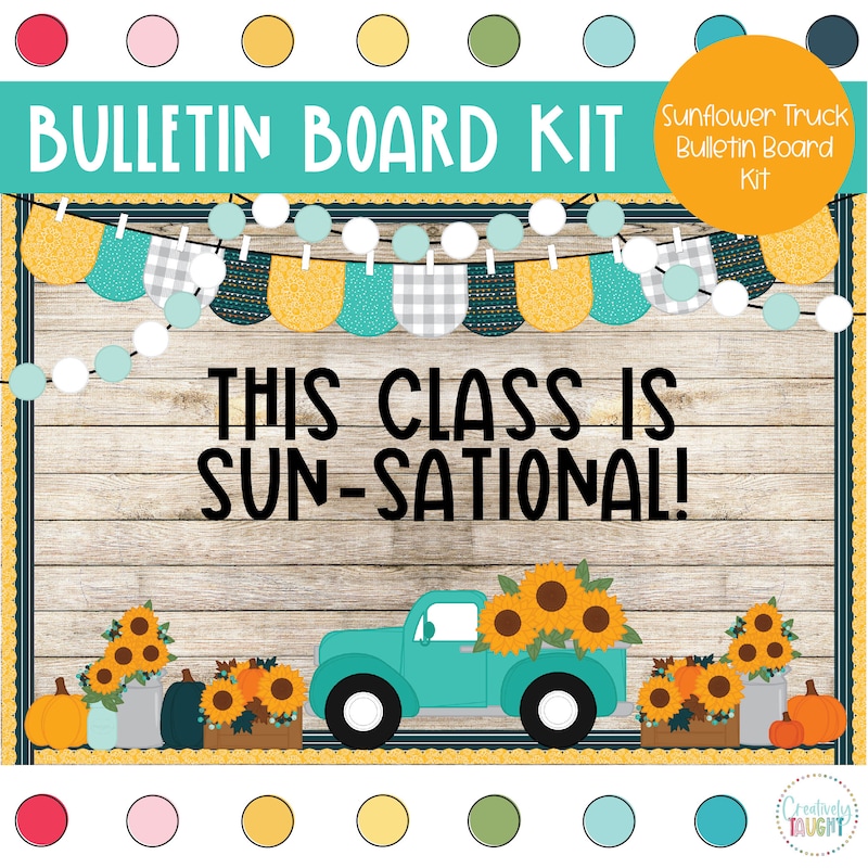 Sunflower Bulletin Board - Etsy