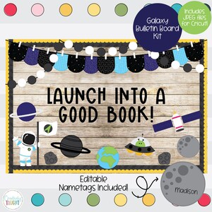Galaxy Space Bulletin Board Kit - Etsy