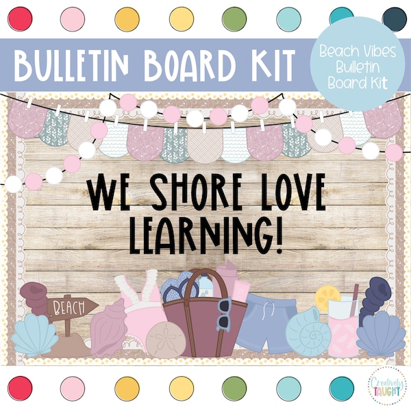 Beach Bulletin Board - Etsy