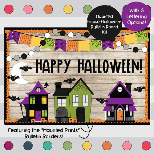 Scarecrow Pumpkin Patch Autumn Fall Bulletin Board Kit - Etsy