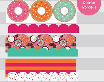 Pool Time Summer Bulletin Board Borders | Etsy