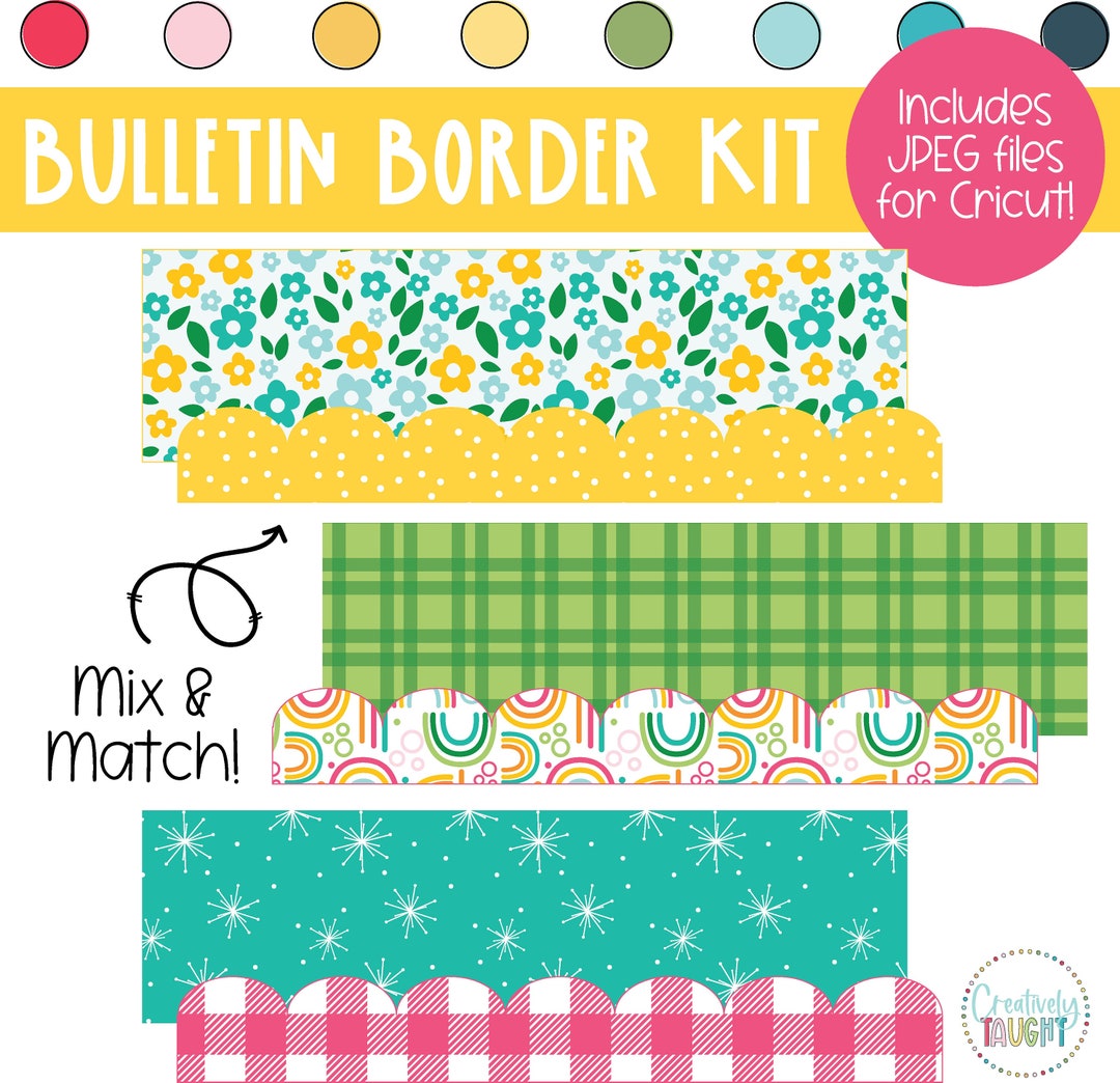 Kindness Bulletin Board Borders - Etsy
